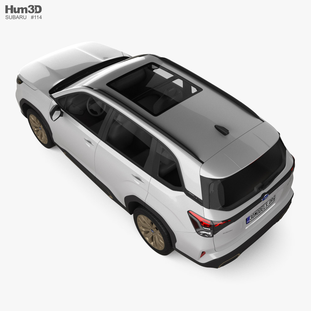 Subaru Forester Sport 2025 3D model - Download Crossover SUV on ...
