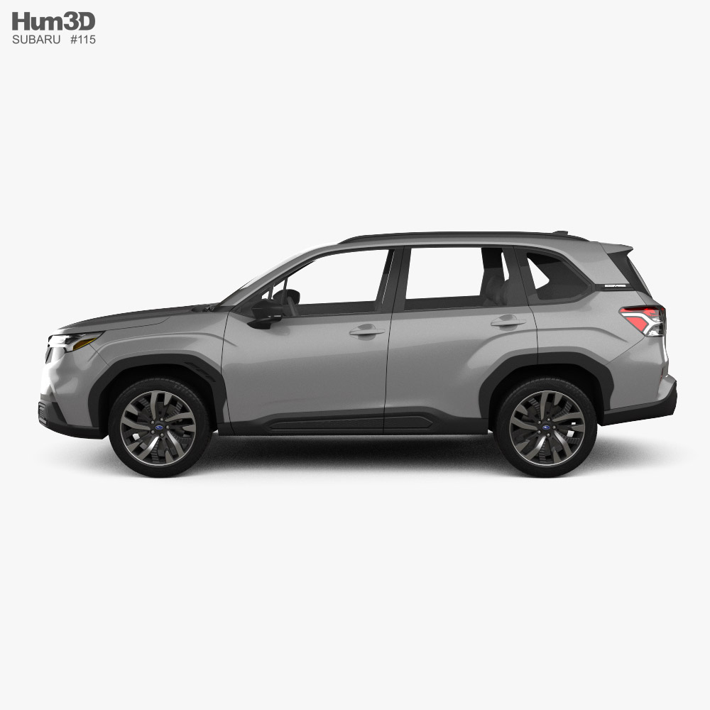 Subaru Forester Touring 2025 3D model - Download Crossover SUV on ...
