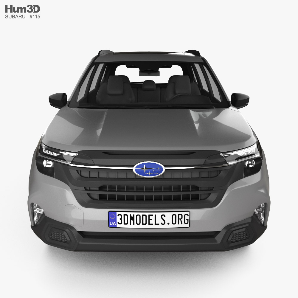 Subaru Forester Touring 2025 3D model - Download Crossover SUV on ...