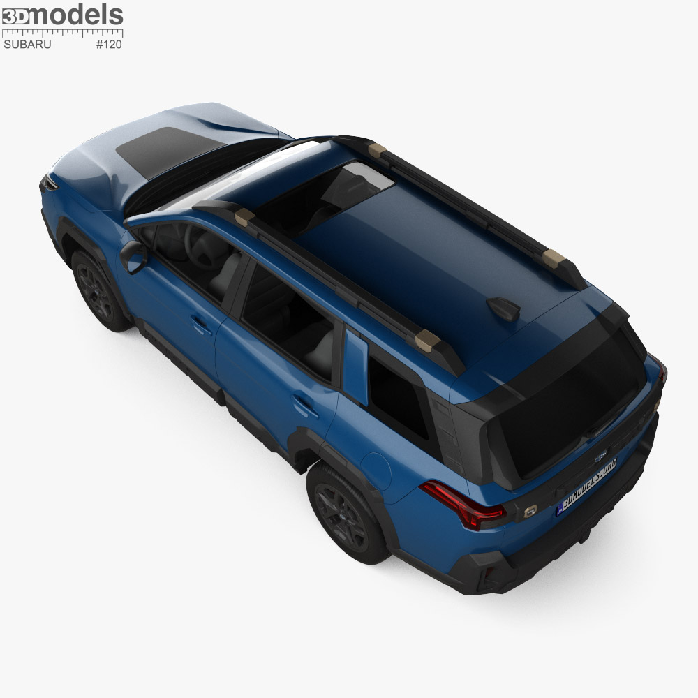 Subaru Outback Wilderness 2025 3D model - Download Crossover SUV on ...
