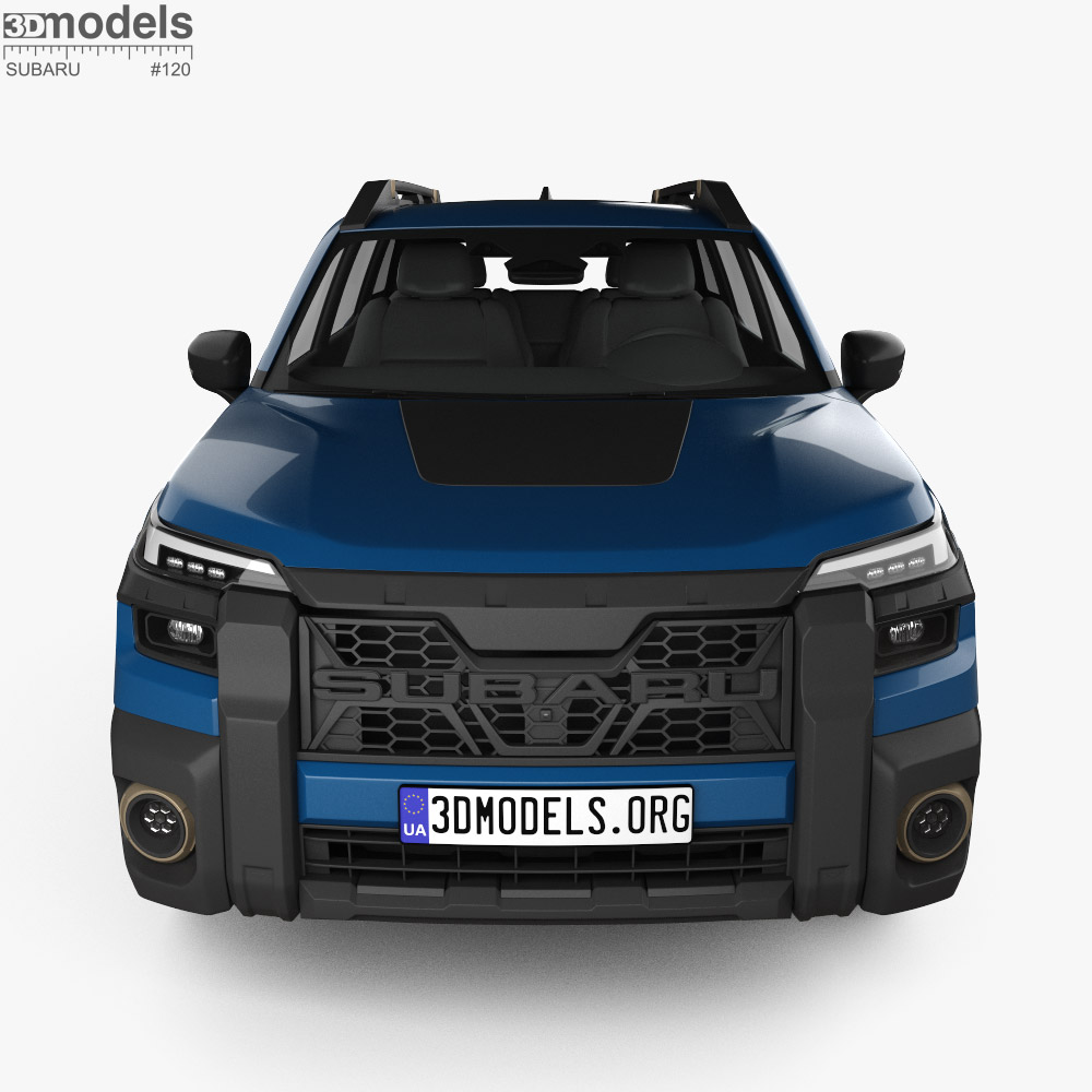 Subaru Outback Wilderness 2025 3D model - Download Crossover SUV on ...
