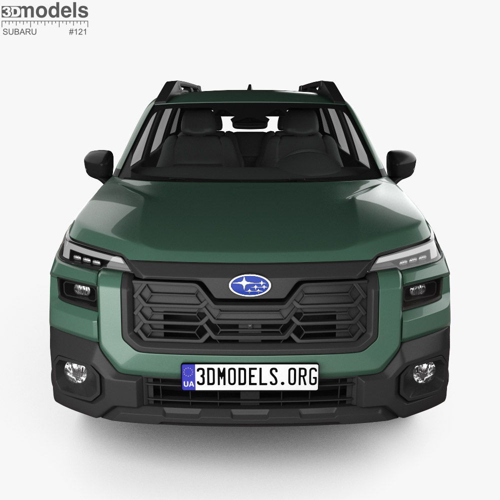 Subaru Outback Touring XT 2025 3D model - Download Crossover SUV on ...