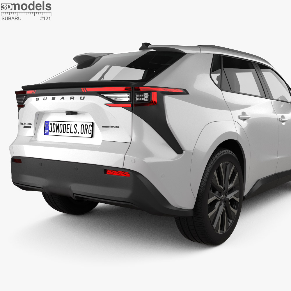 Subaru Solterra Touring 2025 3D model - Download Crossover SUV on ...