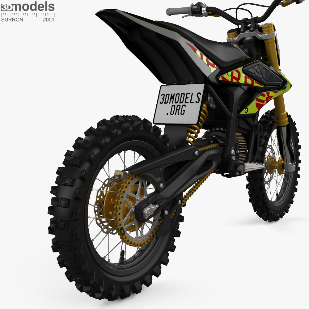 Surron Hyper Bee 2025 3D model - Download Motorcycle on 3DModels.org