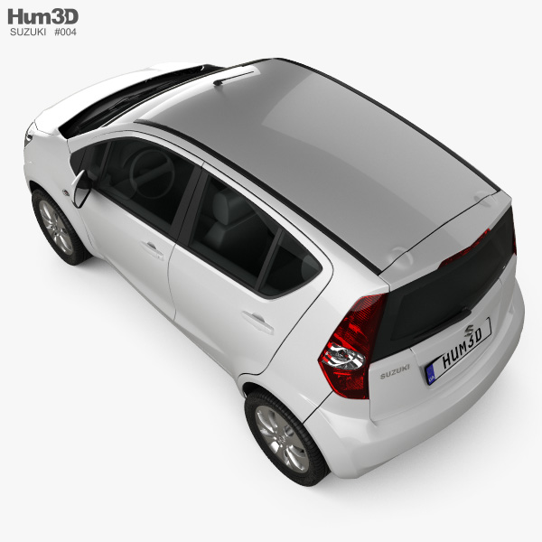 Suzuki Splash 2011 3D model - Download Hatchback on 3DModels.org