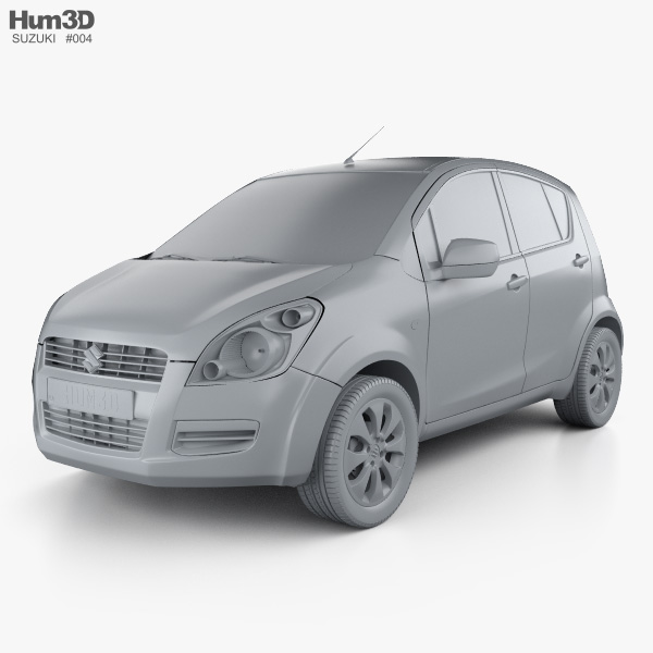 Suzuki Splash 2011 3D model - Download Hatchback on 3DModels.org