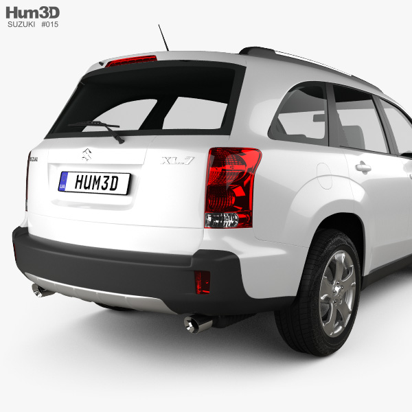 Suzuki XL7 2009 3D model - Download Crossover SUV on 3DModels.org