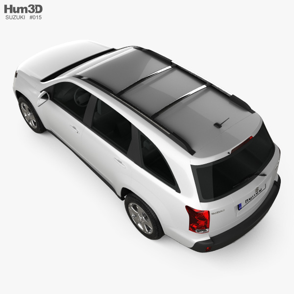 Suzuki XL7 2009 3D model - Download Crossover SUV on 3DModels.org