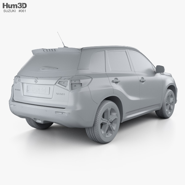 Suzuki Vitara S 2018 3D model - Download Crossover SUV on 3DModels.org