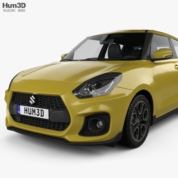 Suzuki Swift Sport 2020 Modelo 3D - Descargar Hatchback activado ...