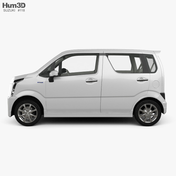 Suzuki Wagon R Stingray hybrid with HQ interior 2021 3D model ...