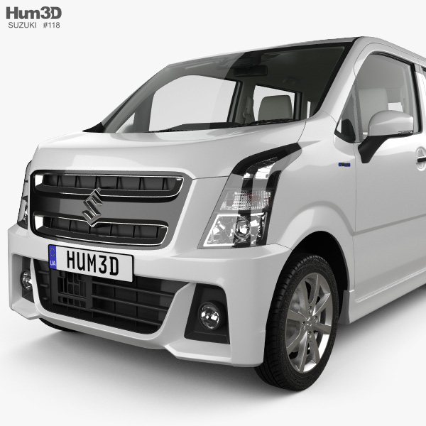 Suzuki Wagon R Stingray hybrid with HQ interior 2021 3D model ...