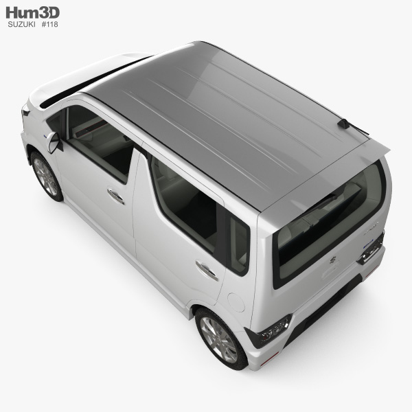 Suzuki Wagon R Stingray hybrid with HQ interior 2021 3D model ...