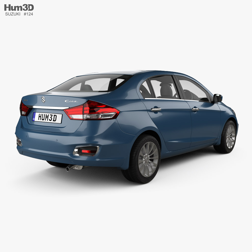 Suzuki Ciaz 2023 3D model - Download Sedan on 3DModels.org