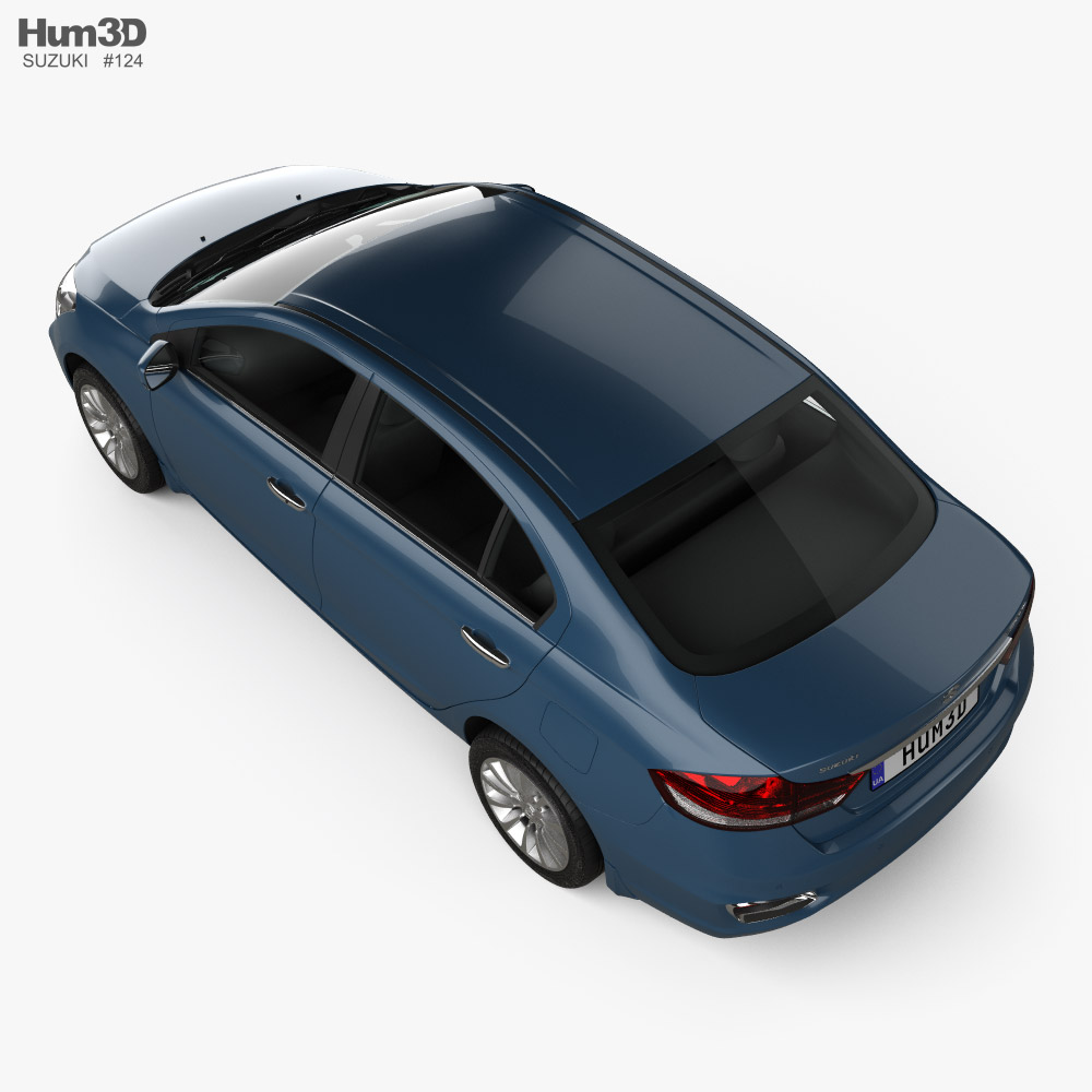 Suzuki Ciaz 2023 3D model - Download Sedan on 3DModels.org