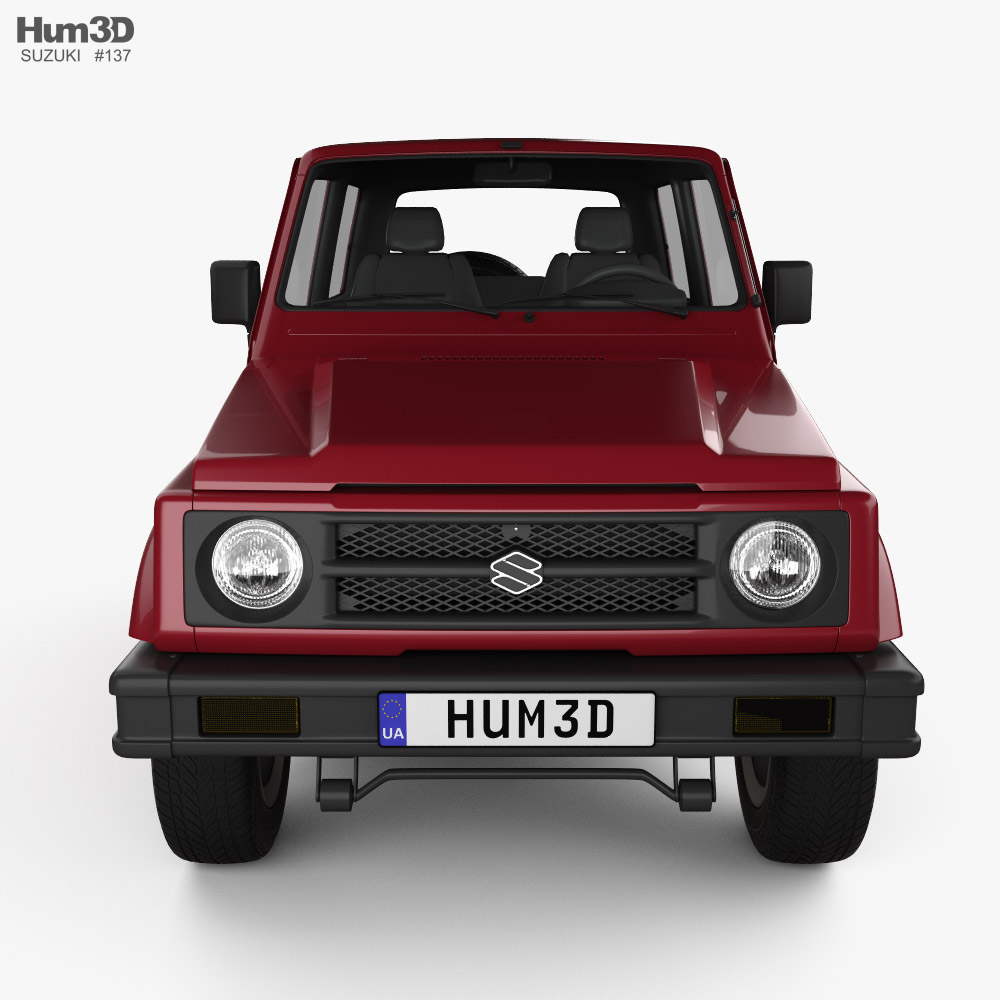 Suzuki Samurai SWB 1996 Modelo 3D - Descargar Crossover SUV activado ...