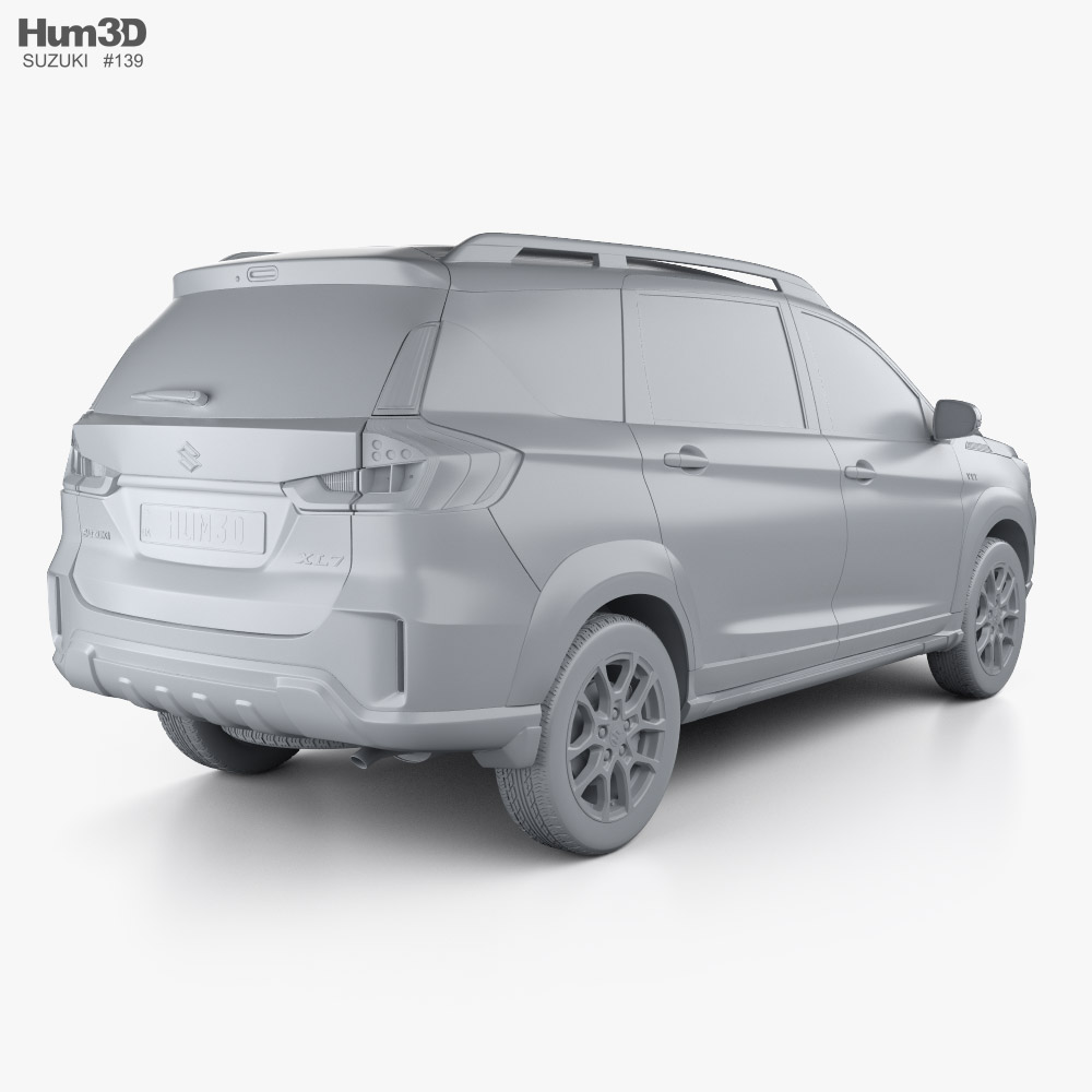Suzuki XL7 2024 3D model - Download Van on 3DModels.org