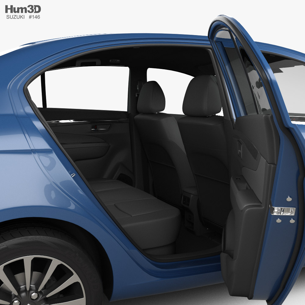 Suzuki Ciaz con interior 2023 Modelo 3D - Descargar Sedan on 3DModels.org
