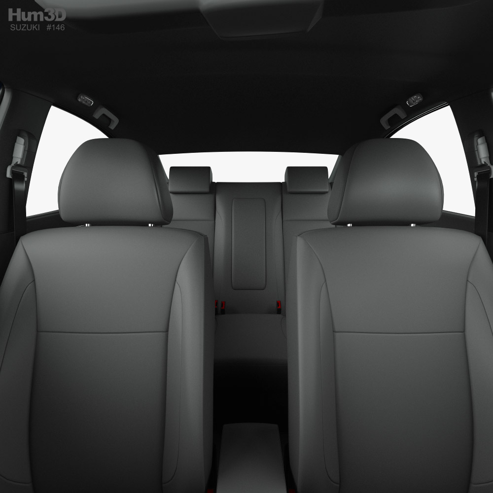 Suzuki Ciaz with HQ interior 2023 3D model - Download Sedan on 3DModels.org