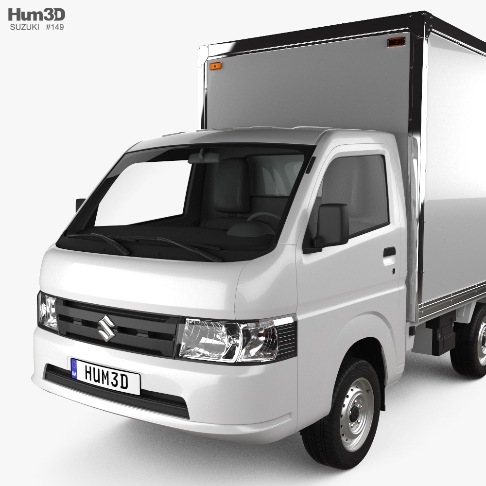 Suzuki Carry Camión Caja 2022 Modelo 3D - Descargar Camión on 3DModels.org