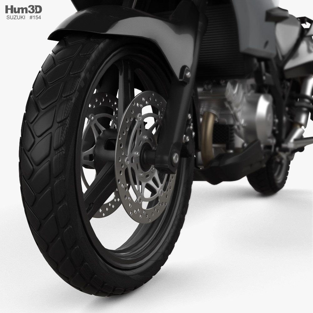 Suzuki DL 1000 Vstrom 2007 3D model - Download Motorcycle on 3DModels.org