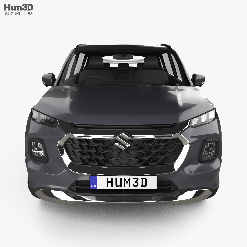 Suzuki Grand Vitara AllGrip hybrid 2025 3D model - Download Crossover ...