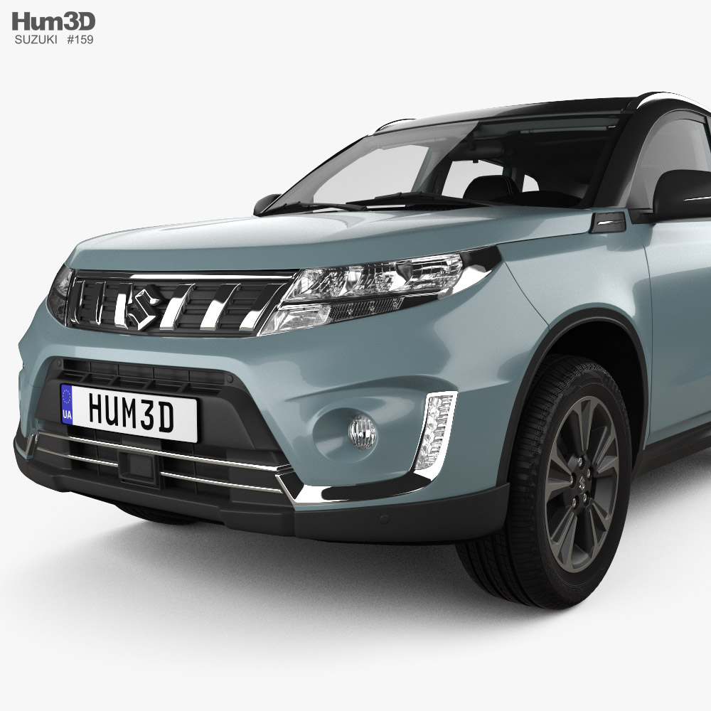 Suzuki Vitara Hybrid AllGrip with HQ interior 2023 3D model - Download ...