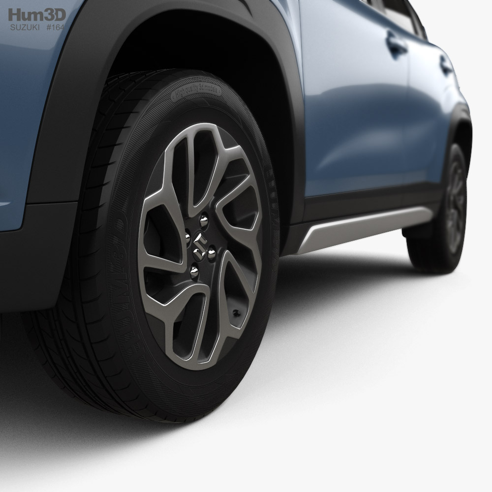 Suzuki Maruti Fronx 2025 3D model - Download Crossover SUV on 3DModels.org