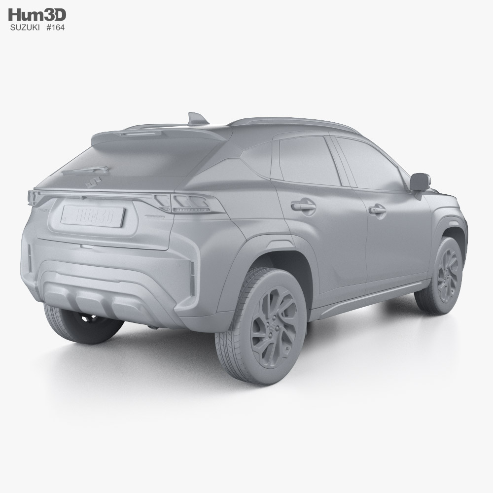 Suzuki Maruti Fronx 2025 3D model - Download Crossover SUV on 3DModels.org
