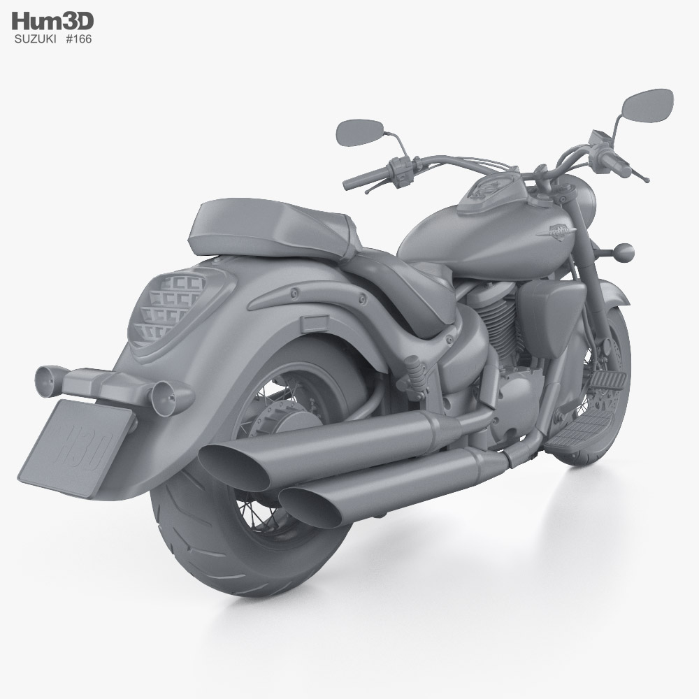 Suzuki Boulevard C50 2025 3D model - Download Motorcycle on 3DModels.org
