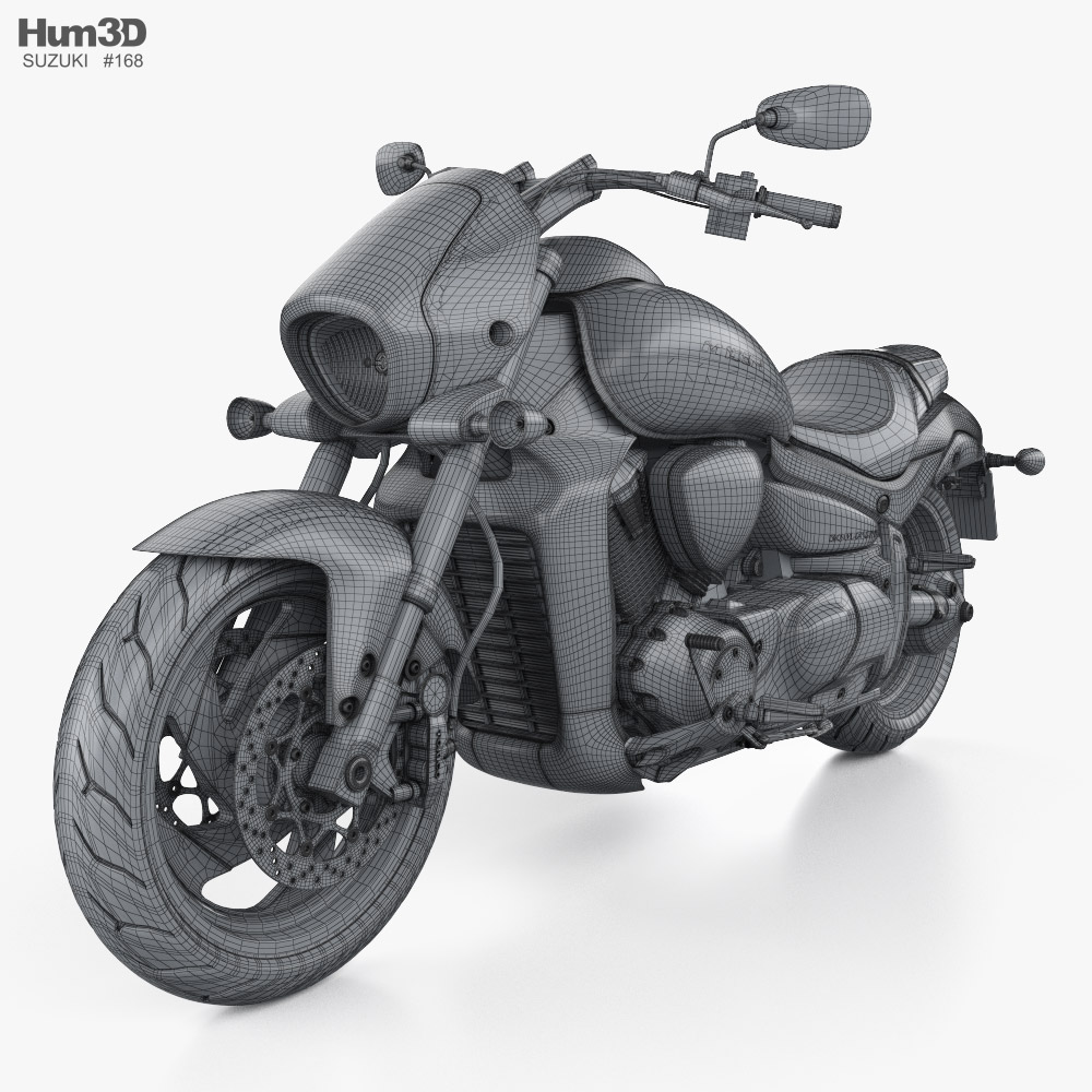 Suzuki Boulevard M109R 2025 3D model - Download Motorcycle on 3DModels.org