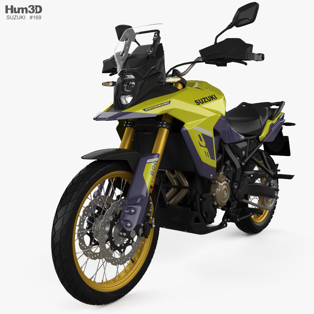Suzuki V-Strom 800DE 2025 3D model - Download Motorcycle on 3DModels.org