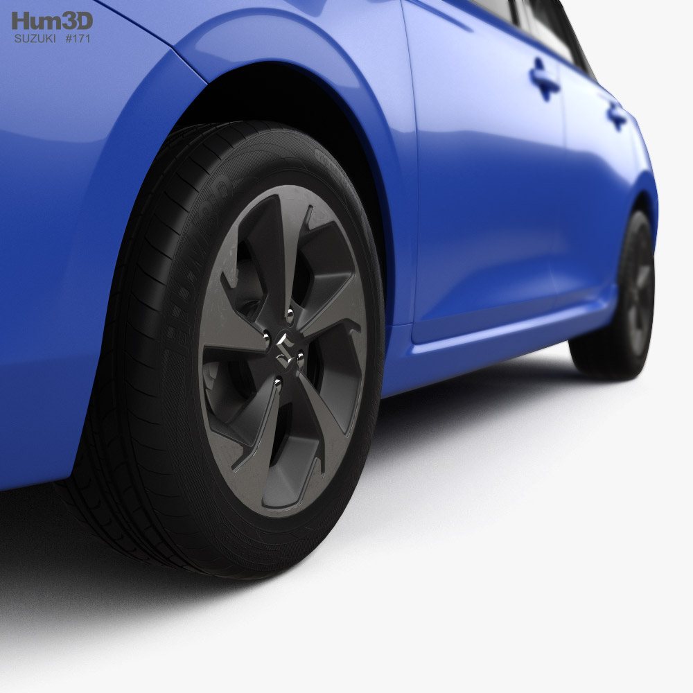 Suzuki Swift Hybrid 2025 3D model - Download Hatchback on 3DModels.org