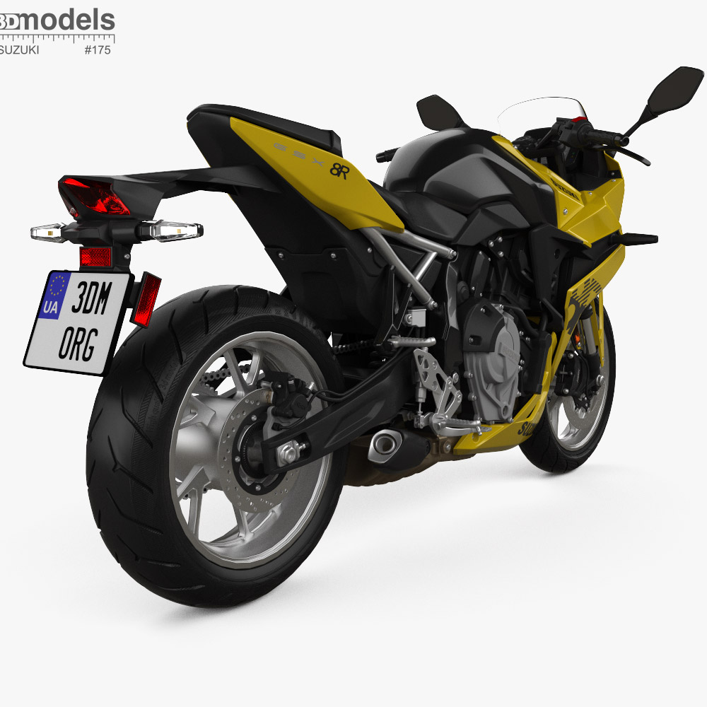 Suzuki GSX-8R 2025 3D model - Download Motorcycle on 3DModels.org