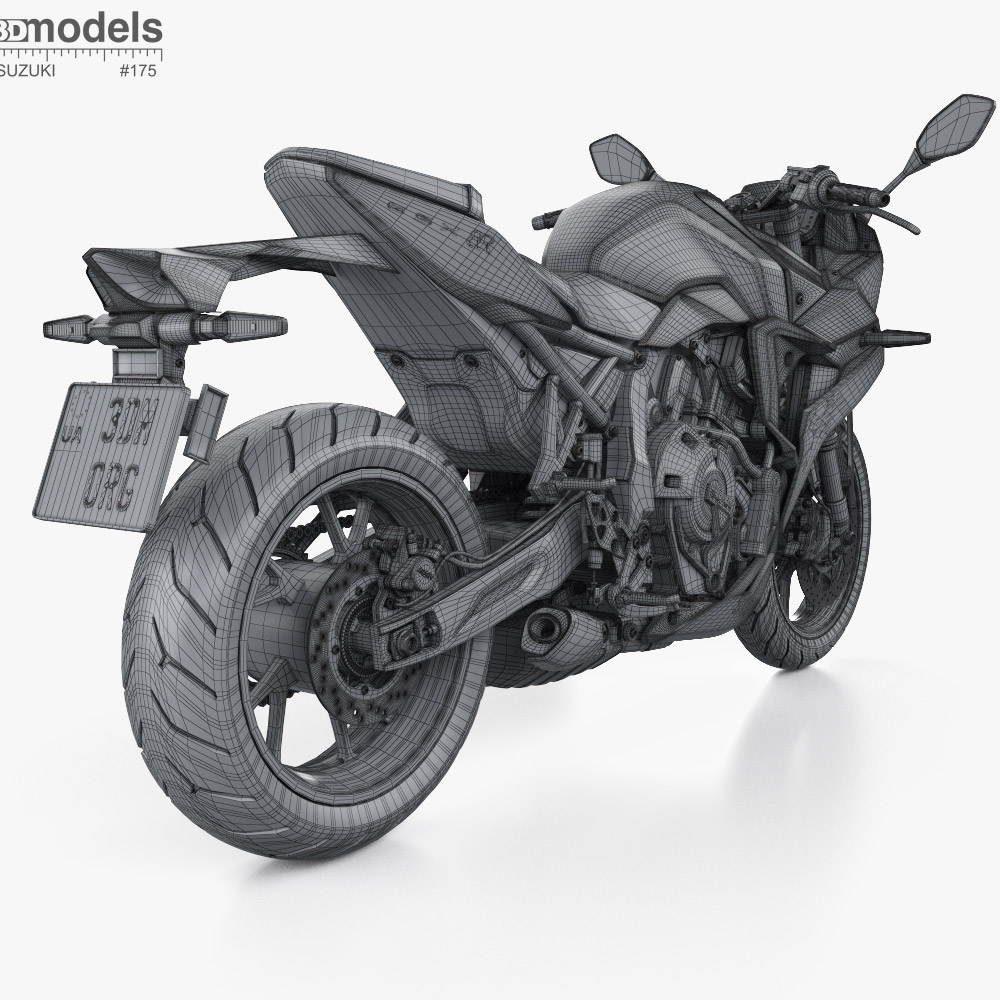 Suzuki GSX-8R 2025 3D model - Download Motorcycle on 3DModels.org