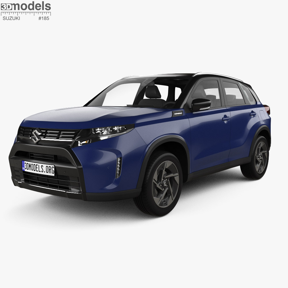 Suzuki Vitara hybrid 2025 3D model - Download Crossover SUV on 3DModels.org