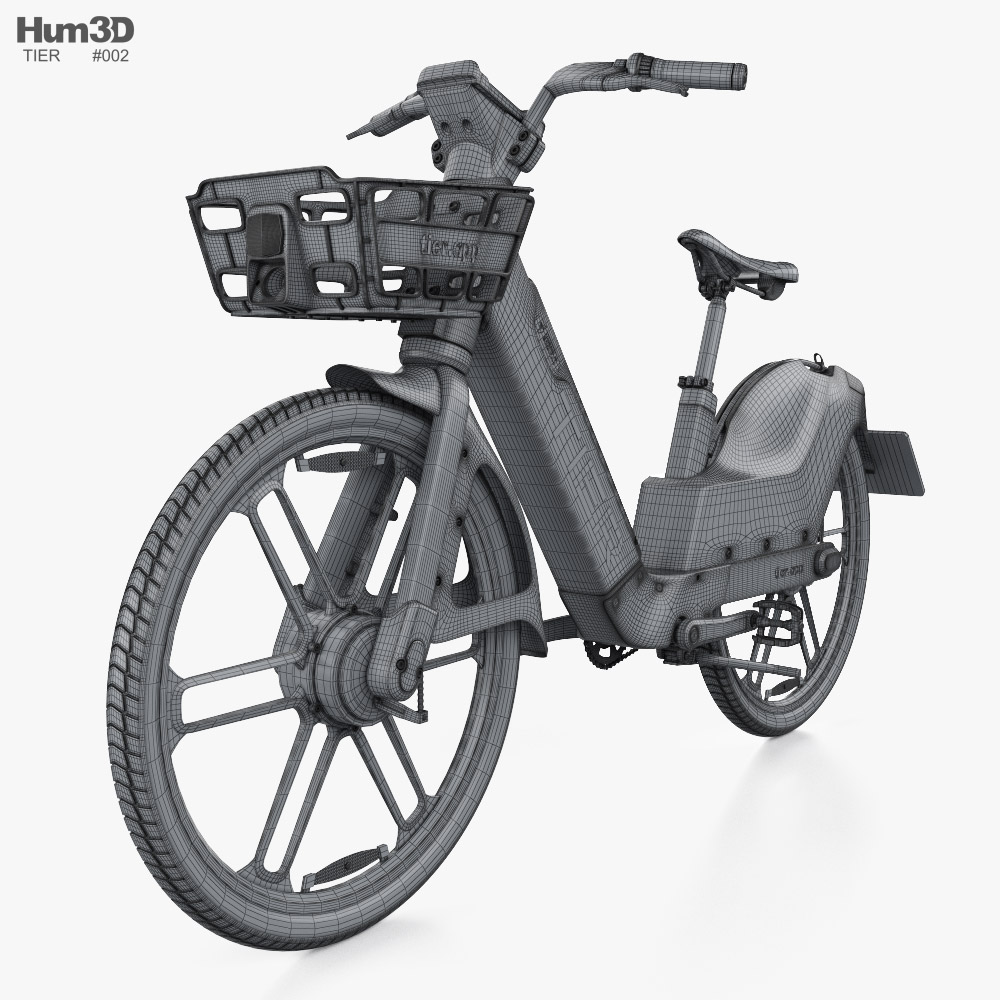 TIER Electric Bike 2025 3D model - Download 2020-2024 on 3DModels.org
