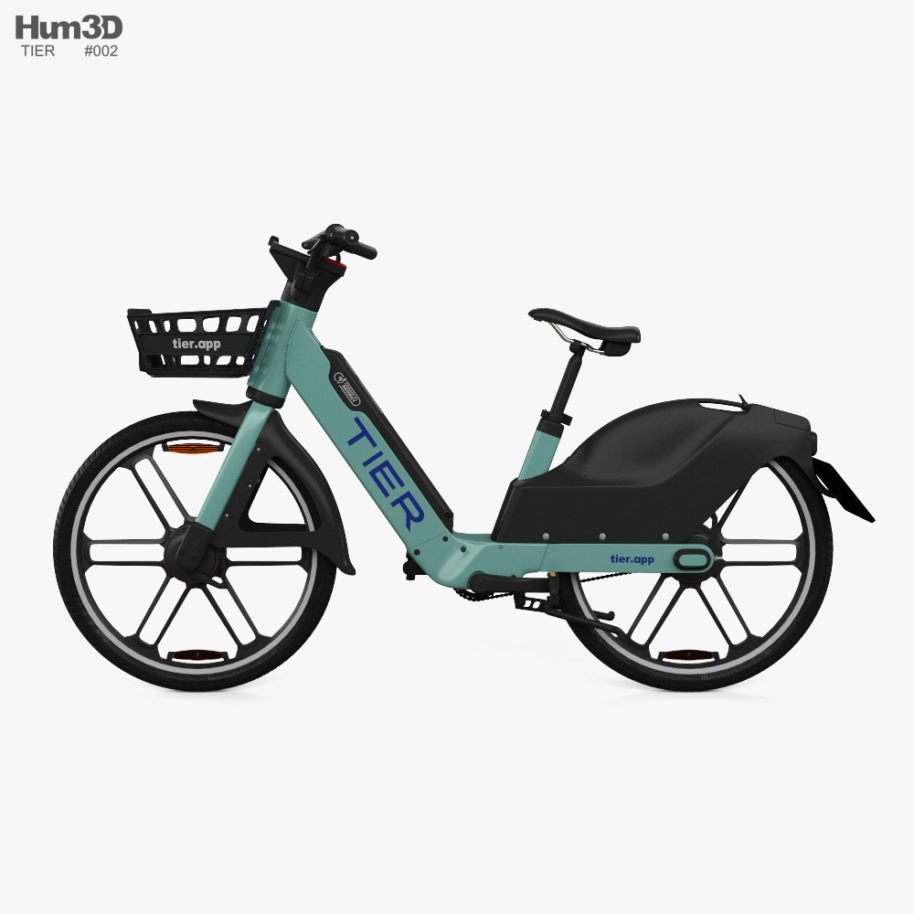 TIER Electric Bike 2025 3D model - Download 2020-2024 on 3DModels.org
