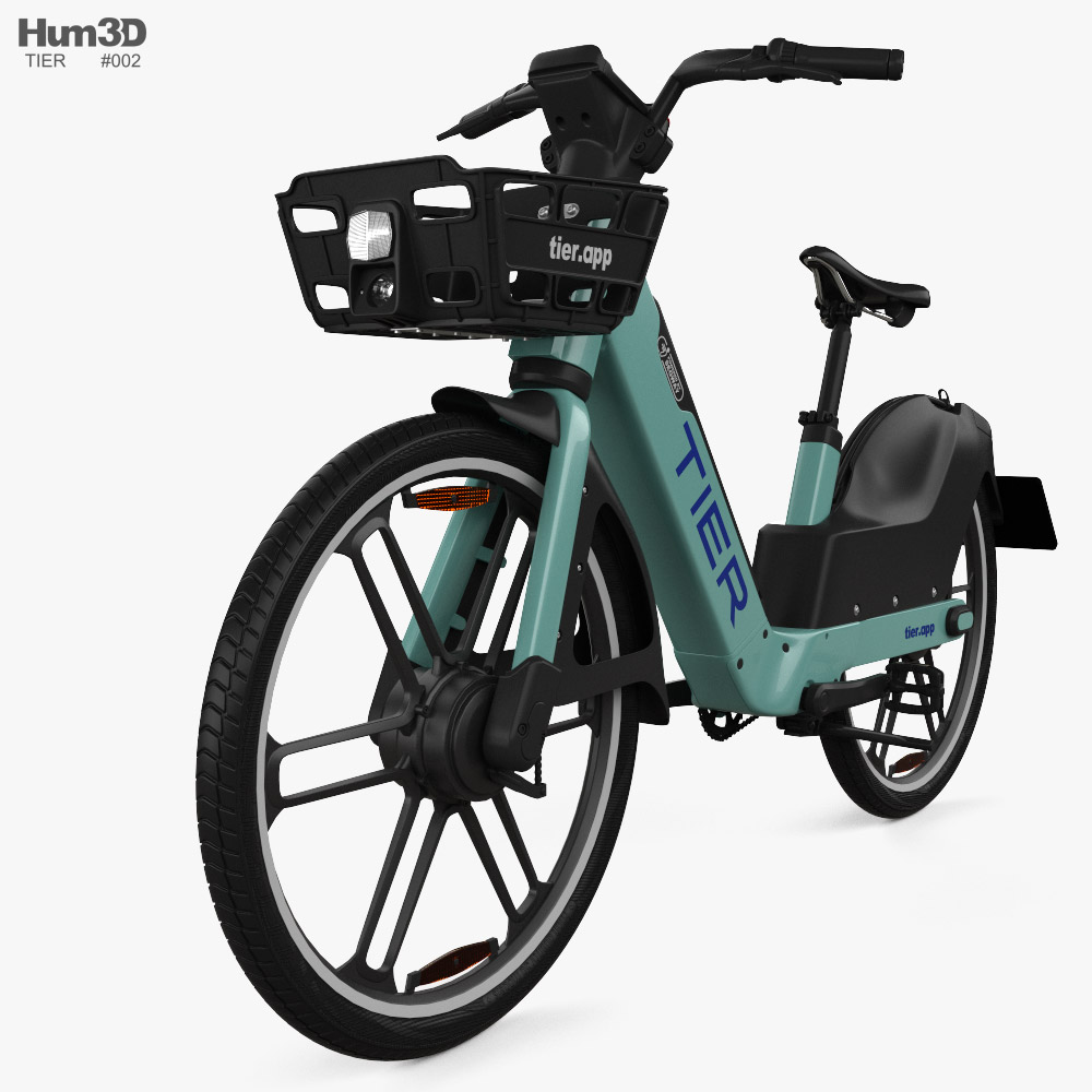 TIER Electric Bike 2025 3D model - Download 2020-2024 on 3DModels.org