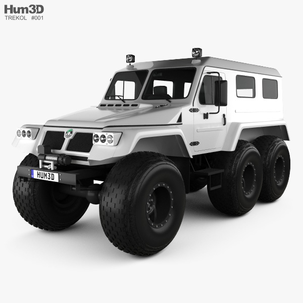 Trekol Crossover SUV 3D Models for Download - 3DModels.org