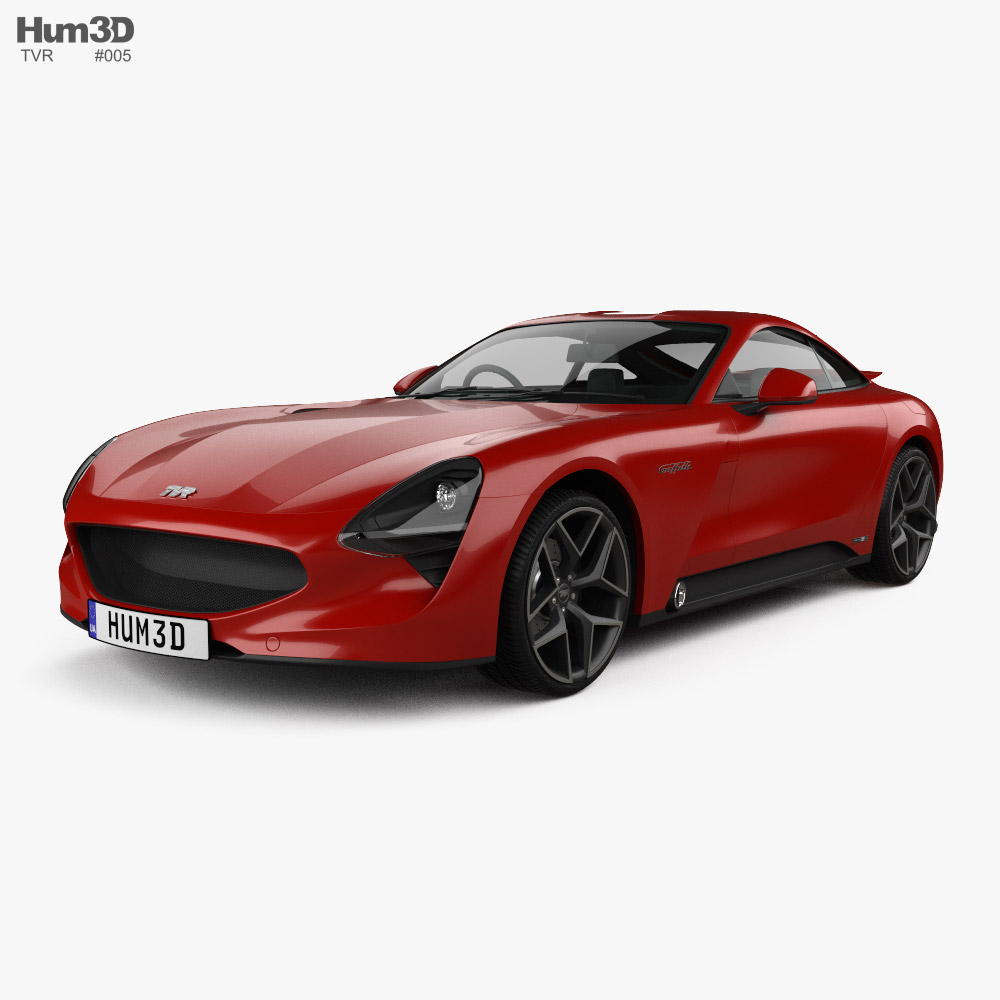 TVR Griffith 2021 3D model - Download Sports car on 3DModels.org