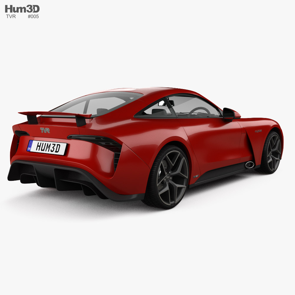 TVR Griffith 2021 3D 모델 - 다운로드 Sports car on 3DModels.org