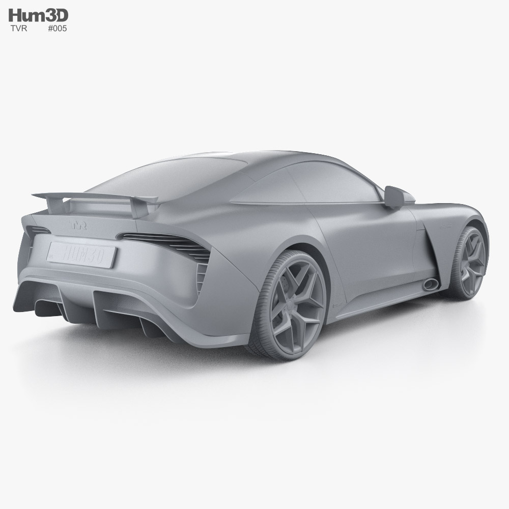 TVR Griffith 2021 3D模型 - 下载 Sports car on 3DModels.org