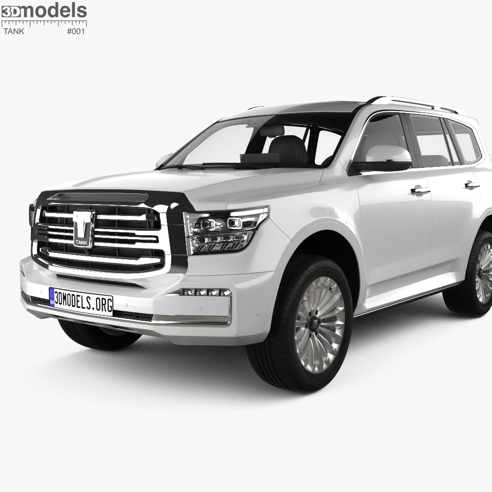 GWM Tank 500 2025 3D model - Download Crossover SUV on 3DModels.org