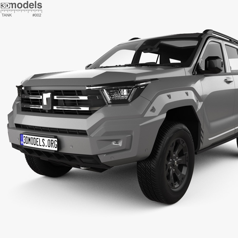 Tank 400 2025 3D model - Download Crossover SUV on 3DModels.org