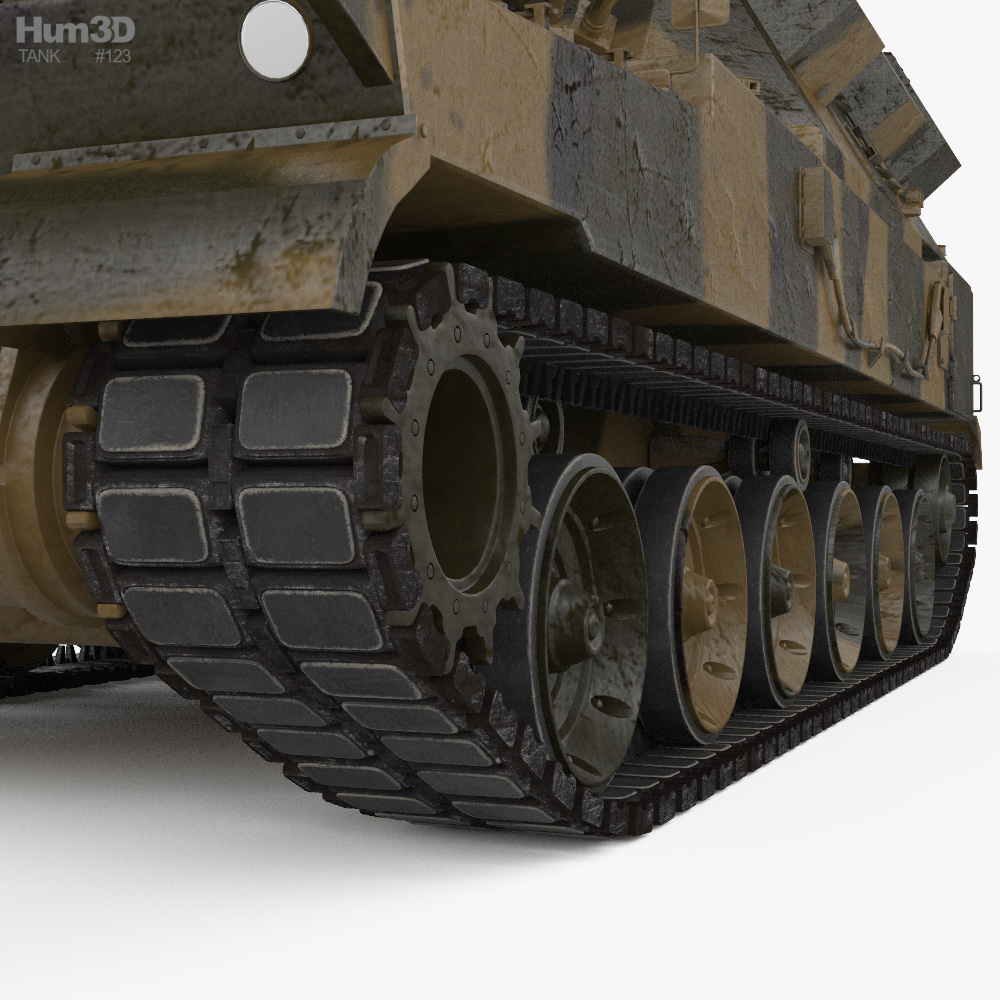 AHS Krab 3D model - Download Artillery systems on 3DModels.org