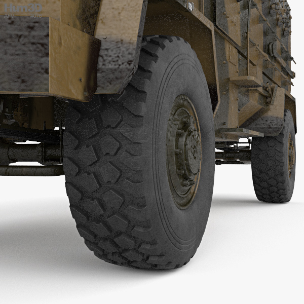BMC Kirpi MRAP 3D model - Download Fighting Vehicle on 3DModels.org