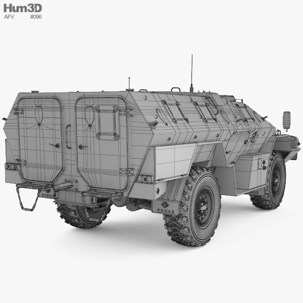 BPM-97 3D model - Download Fighting Vehicle on 3DModels.org