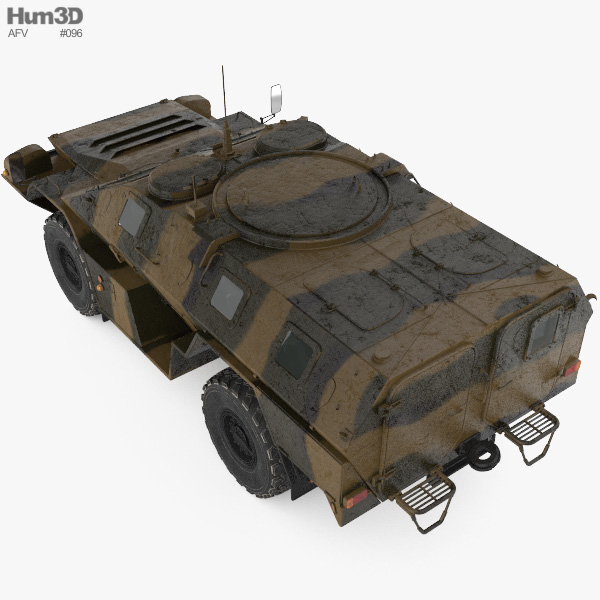 BPM-97 3D model - Download Fighting Vehicle on 3DModels.org