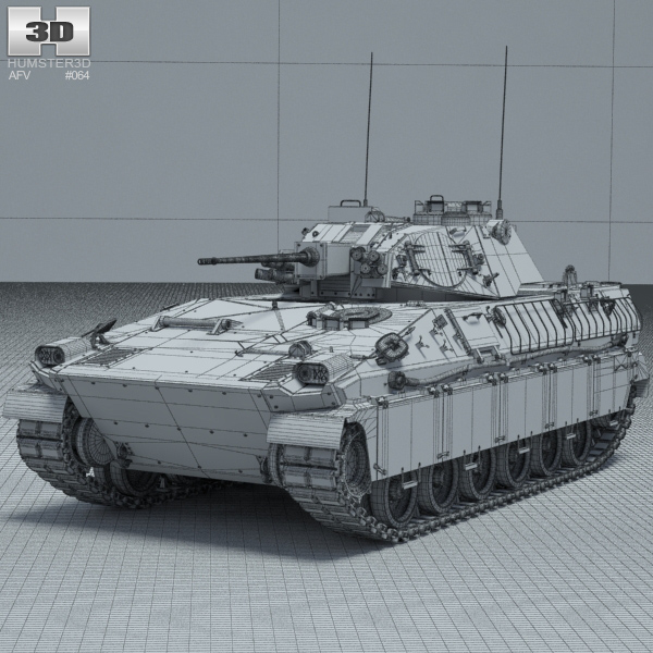 Dardo IFV 3D模型 - 下载 战车 on 3DModels.org